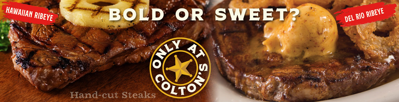 Colton's Steak House - home page